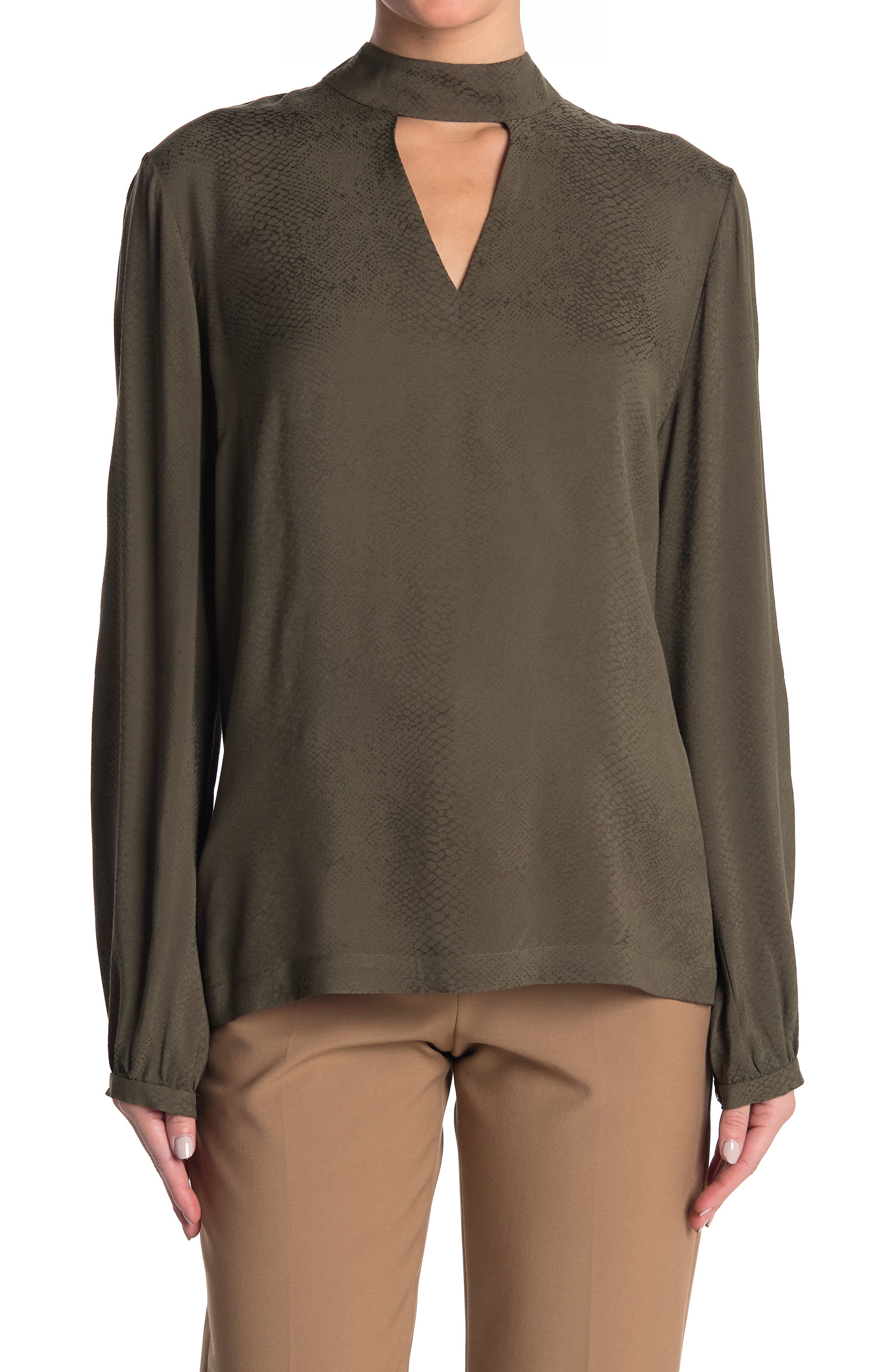 Ted Baker London Neck Cutout Detail Blouse | Nordstromrack