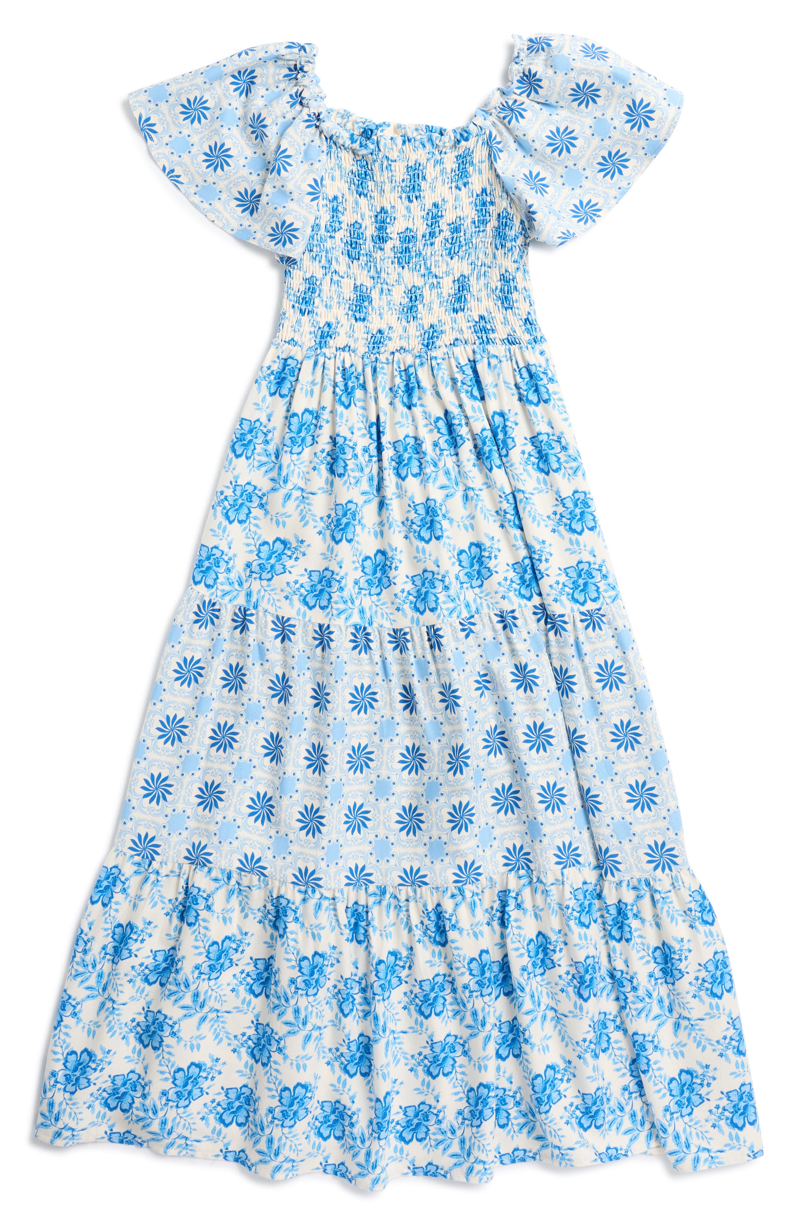 Jessica Simpson Kids' Smocked Maxi Dress | Nordstromrack