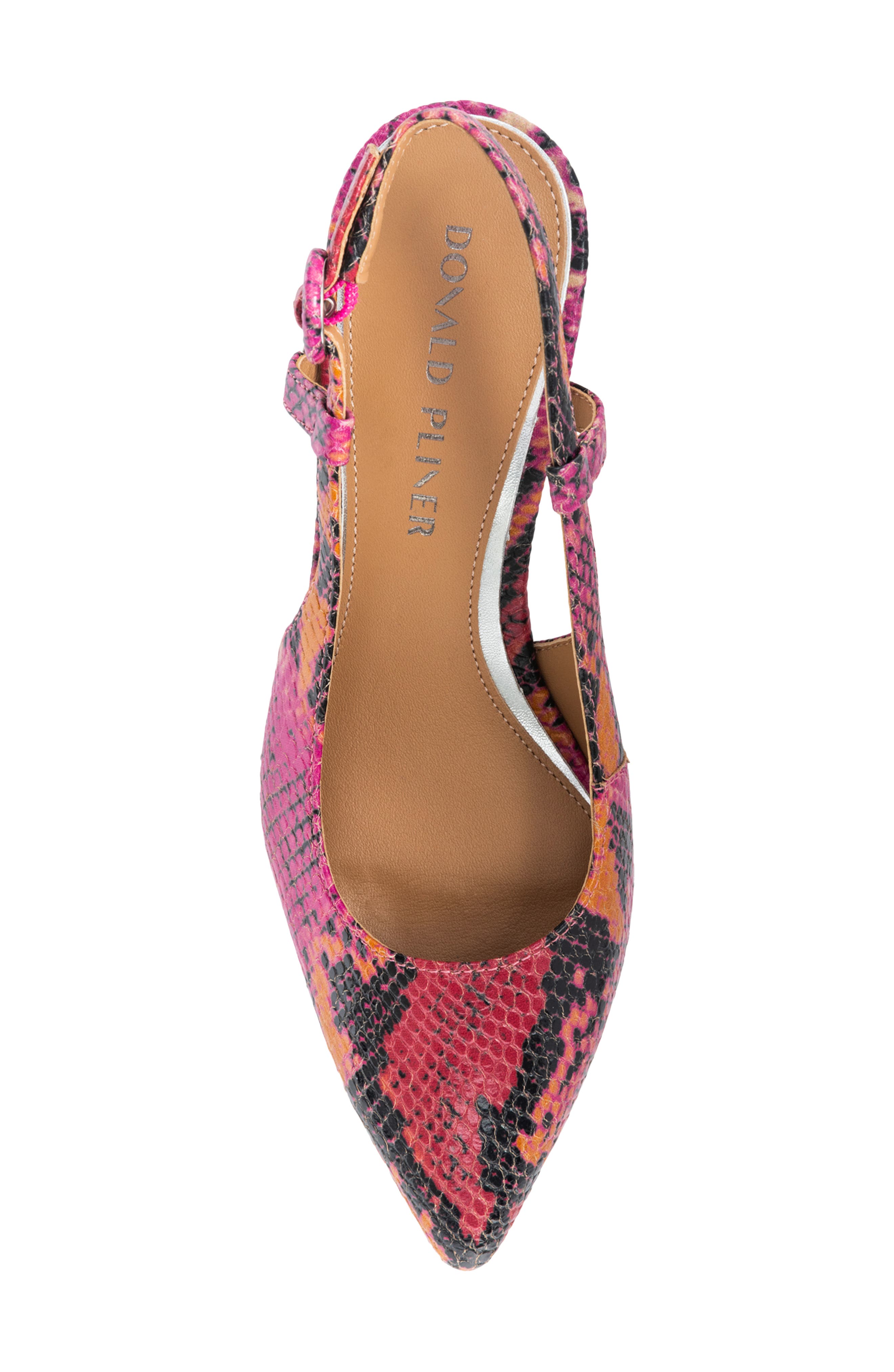 Donald Pliner Snakeskin Print Slingback Pump (Women) | Nordstromrack