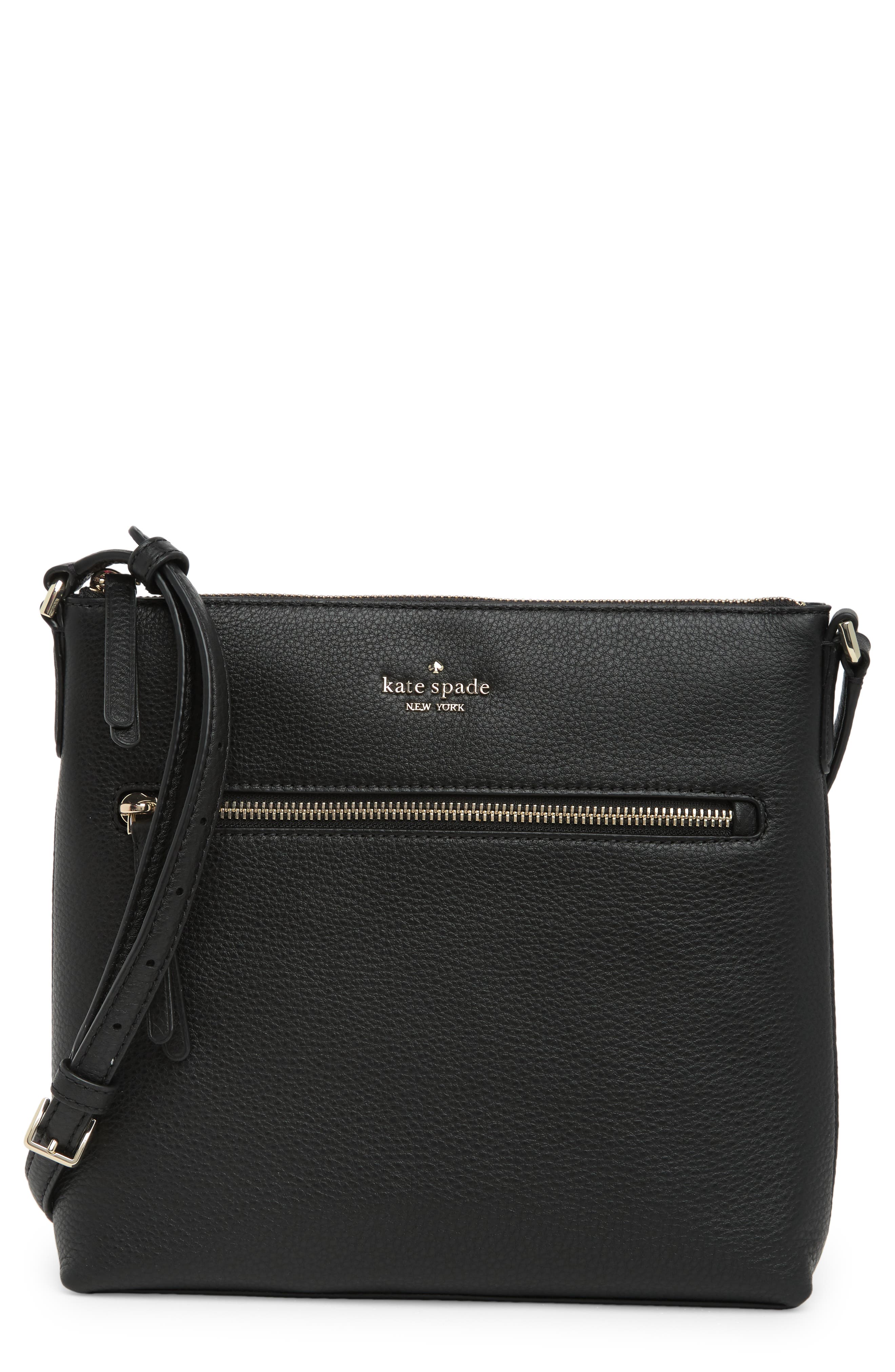 Kate Spade New York jackson top zip leather crossbody bag | Nordstromrack
