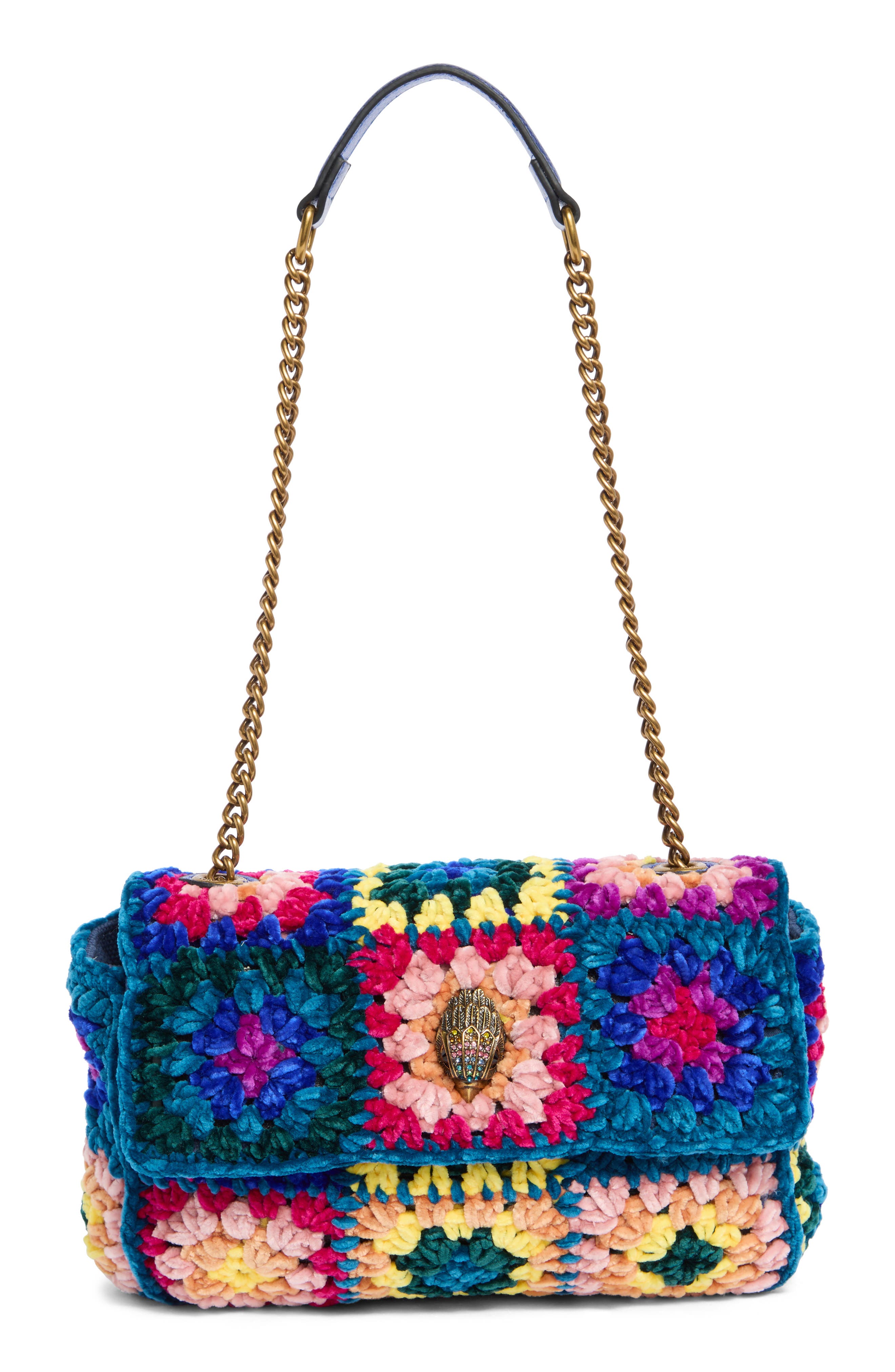 Kurt Geiger London Kensington Medium Crochet Shoulder Bag | Nordstromrack