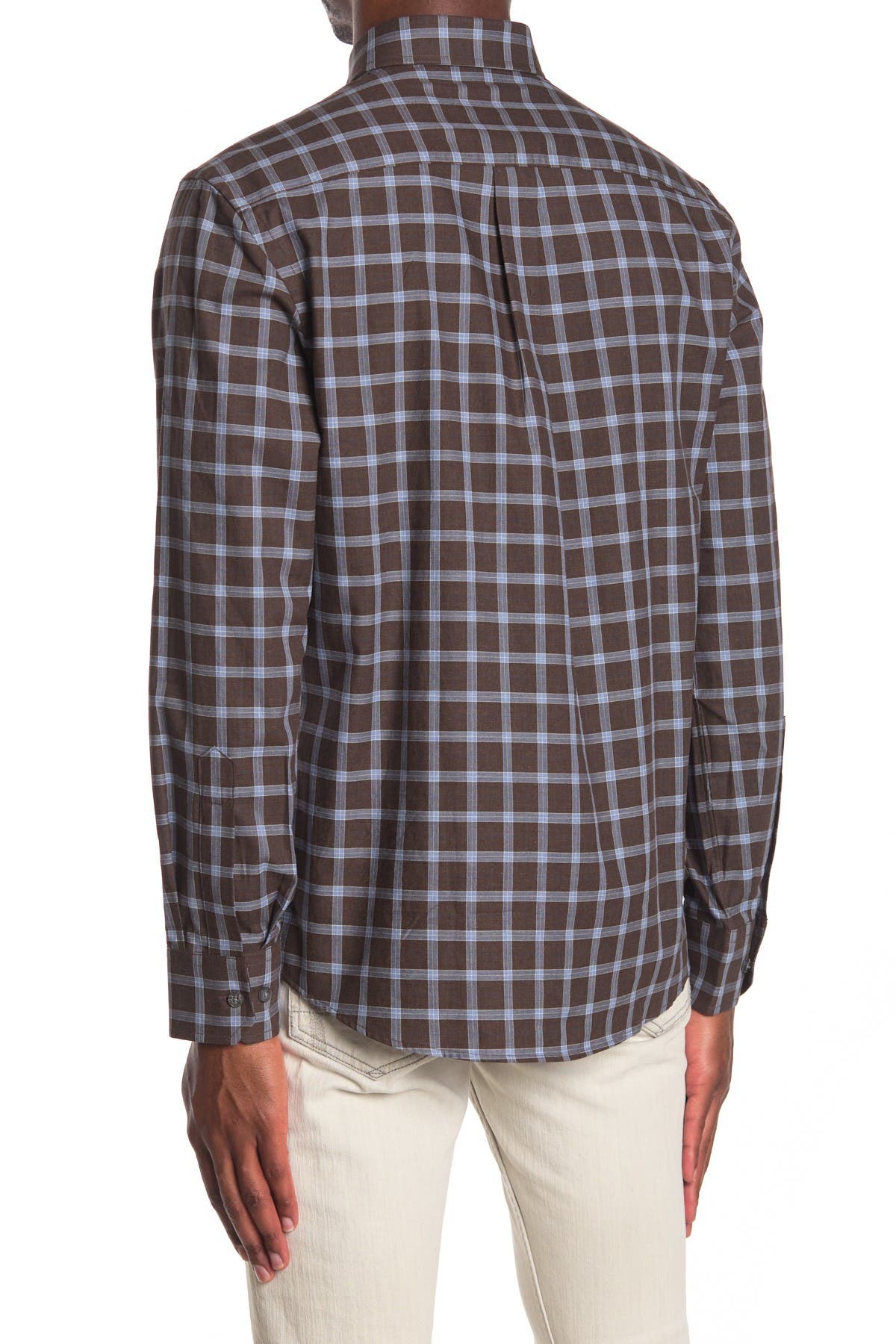 Scott Barber Plaid Printed Dress Shirt | Nordstromrack