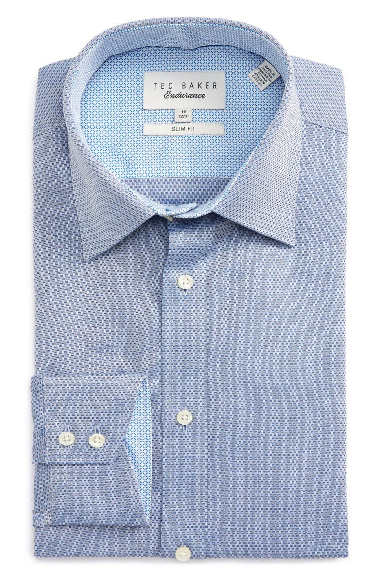 Ted Baker London Extra Trim Fit Solid Dress Shirt | Nordstrom