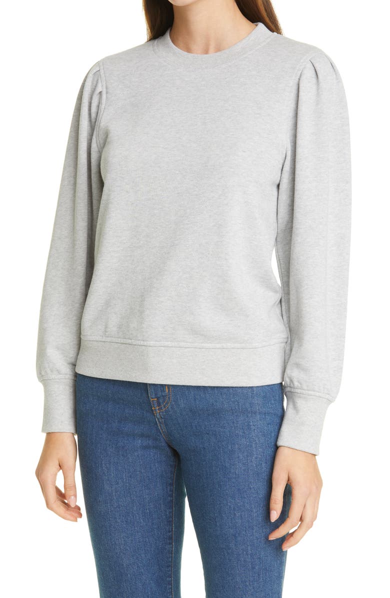 Rails Marcie Puff Sleeve Cotton Blend Sweatshirt | Nordstromrack