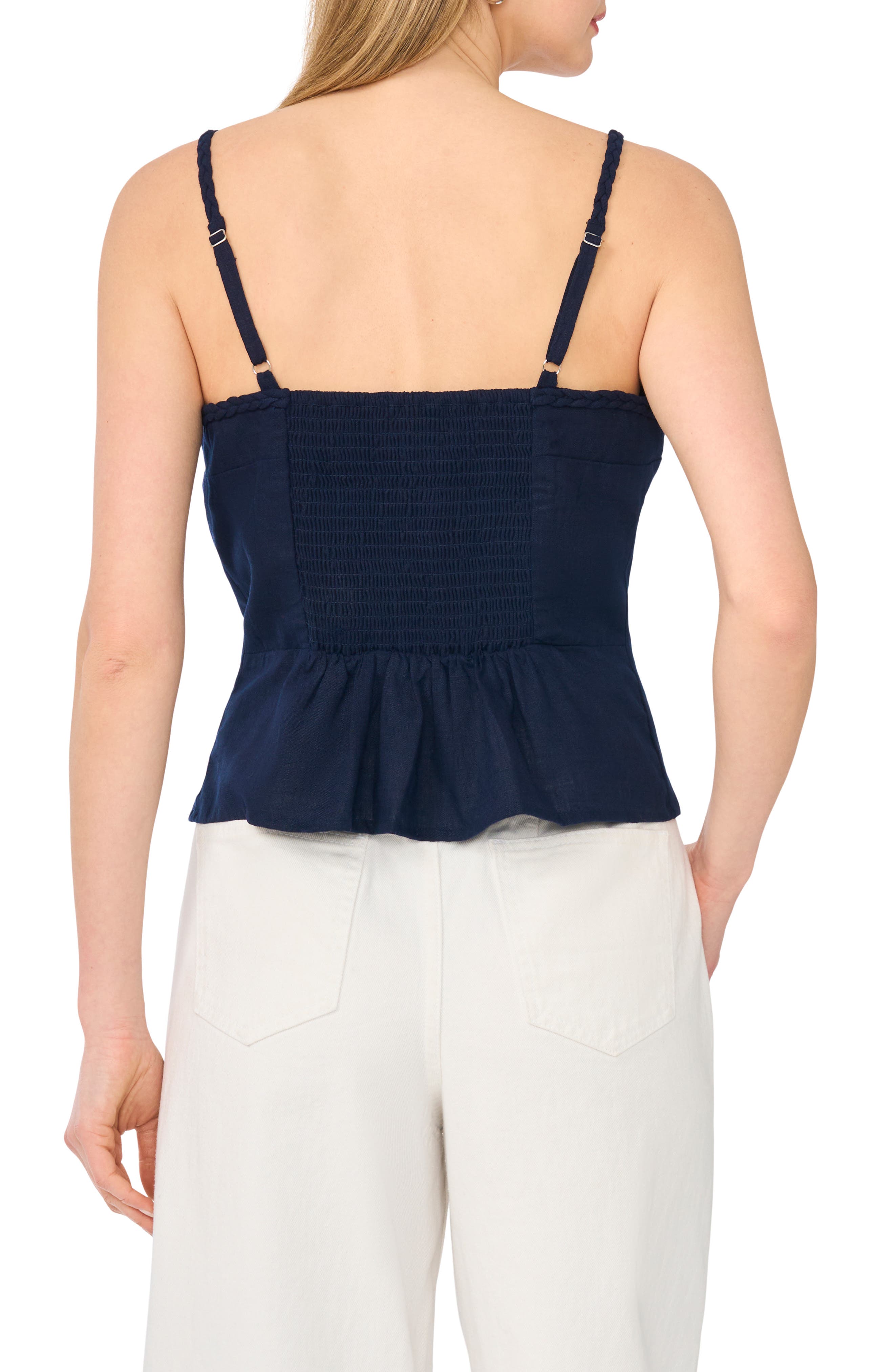 1.STATE Braided Trim Tank Top | Nordstromrack