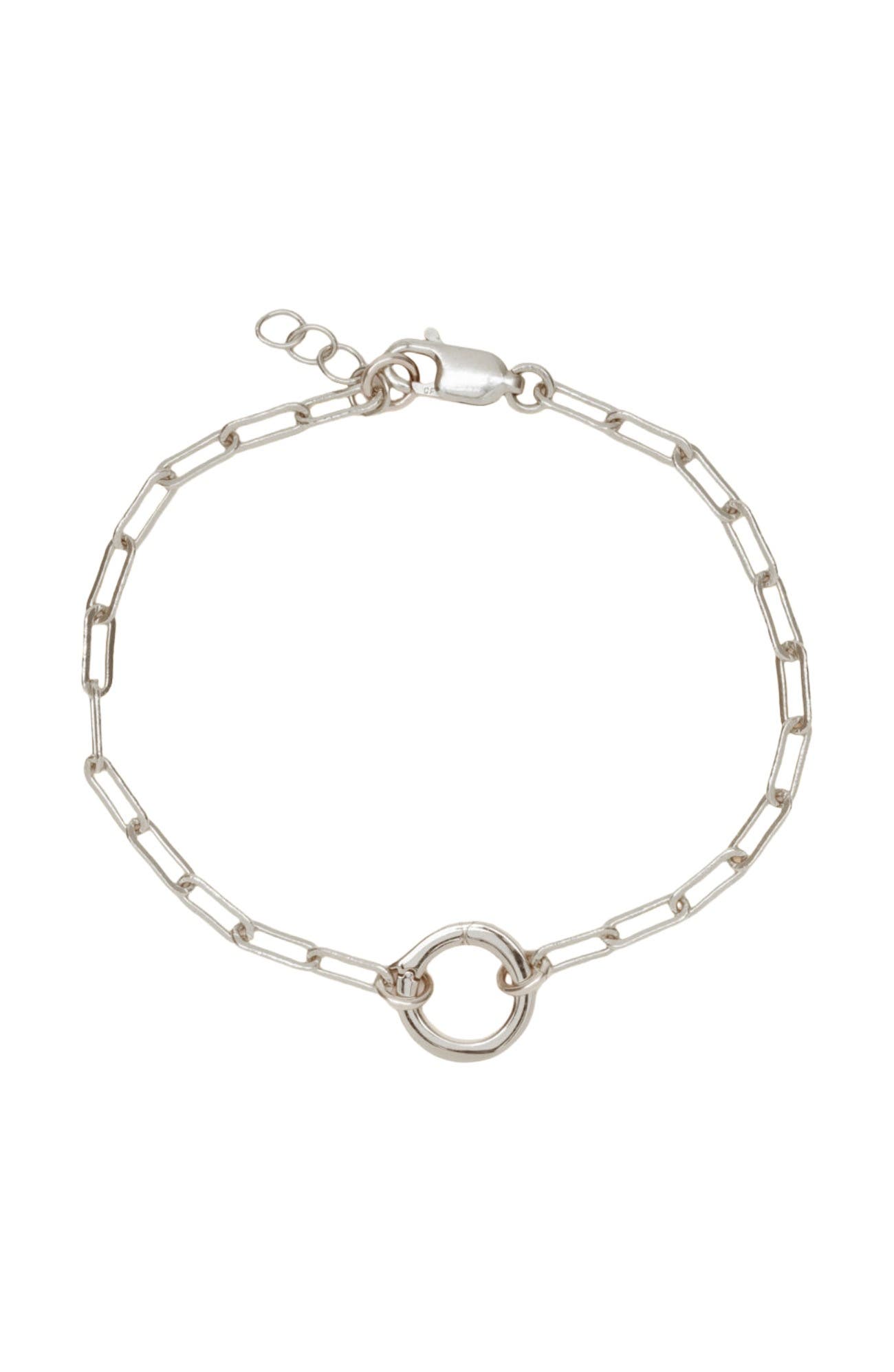 MADE BY MARY Jude Charm Bracelet with Link Lock | Nordstrom