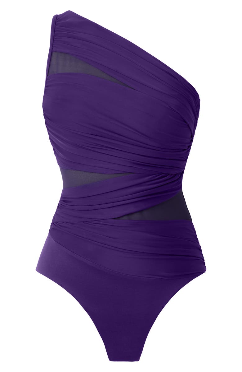 Miraclesuit® Jena One-Shoulder One-Piece Swimsuit | Nordstrom