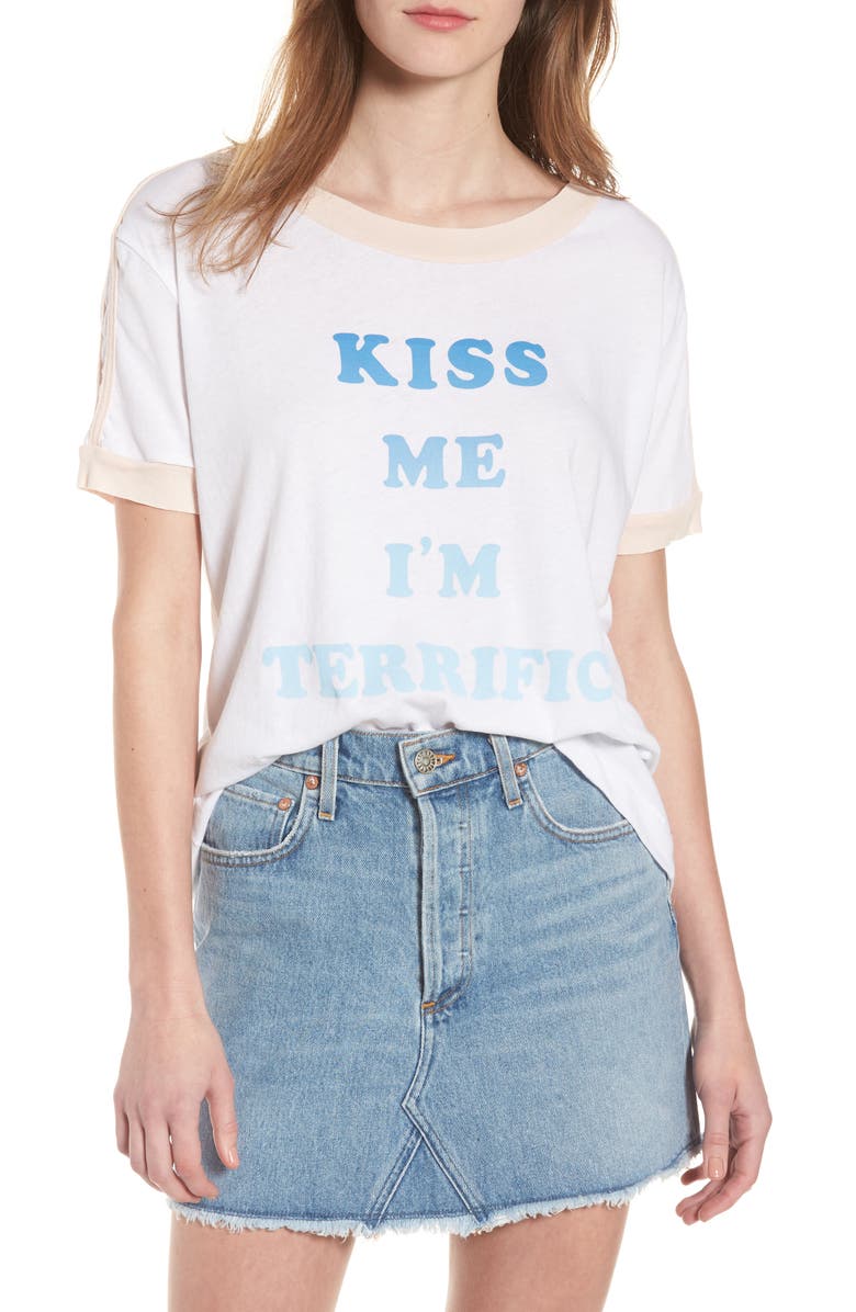 Wildfox Kiss Me Wright Tee | Nordstrom