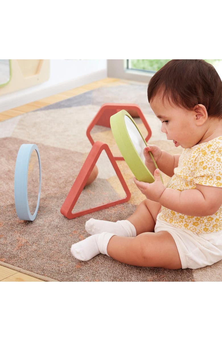 Kaplan Early Learning Company Wall Mounted Infant Toddler Mirror Set ...