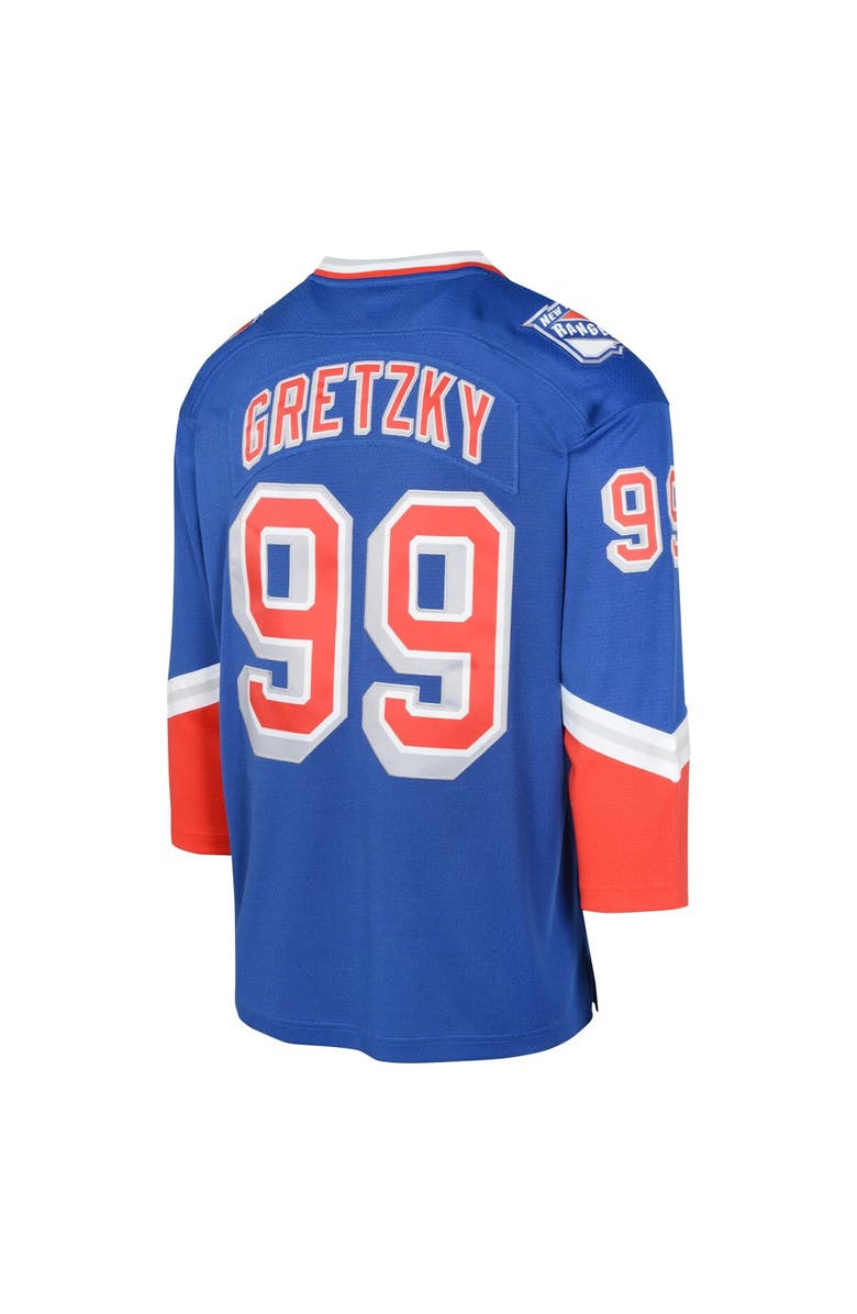 Mitchell & Ness Youth Mitchell & Ness Wayne Gretzky Royal New York ...