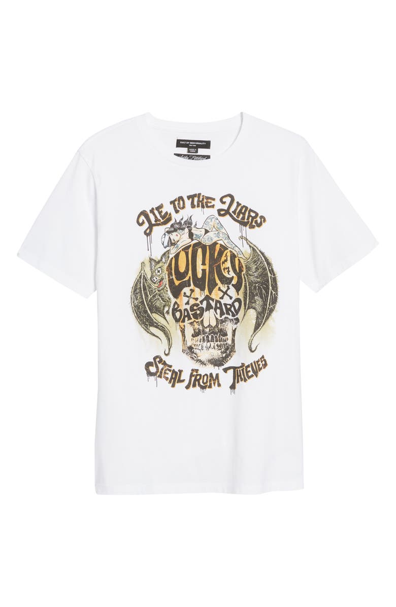 Cult of Individuality Men's Lucky Bastard Graphic Tee | Nordstromrack