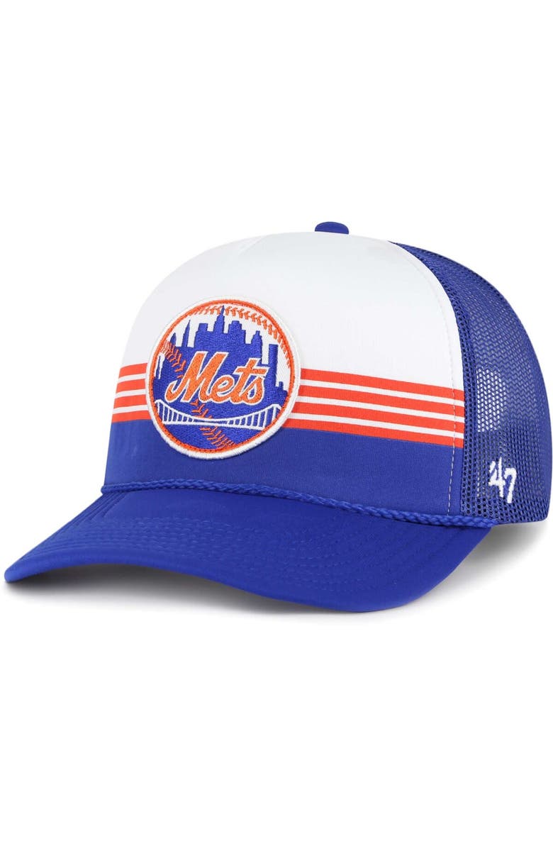 '47 Men's '47 Royal New York Mets Lift Off Foam Front Mesh Trucker ...