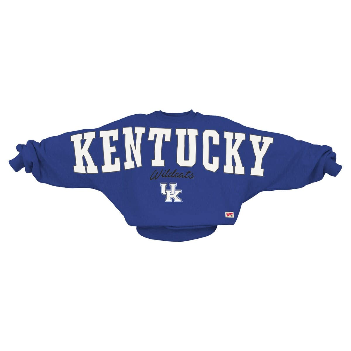 PRESSBOX Women's Pressbox Royal Kentucky Wildcats Flannigan Oversized ...