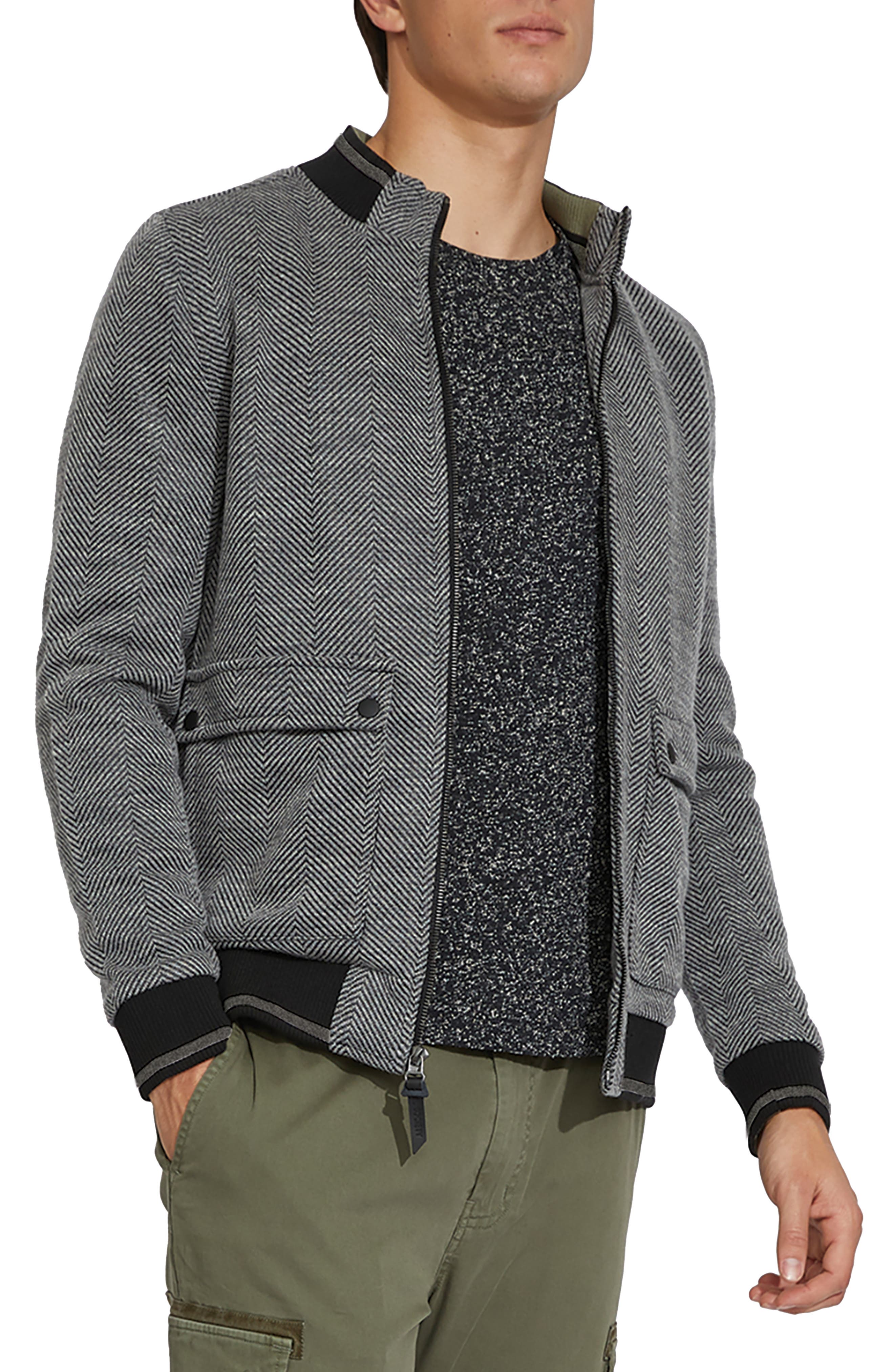 Civil Society Chevron Knit Bomber Jacket | Nordstromrack