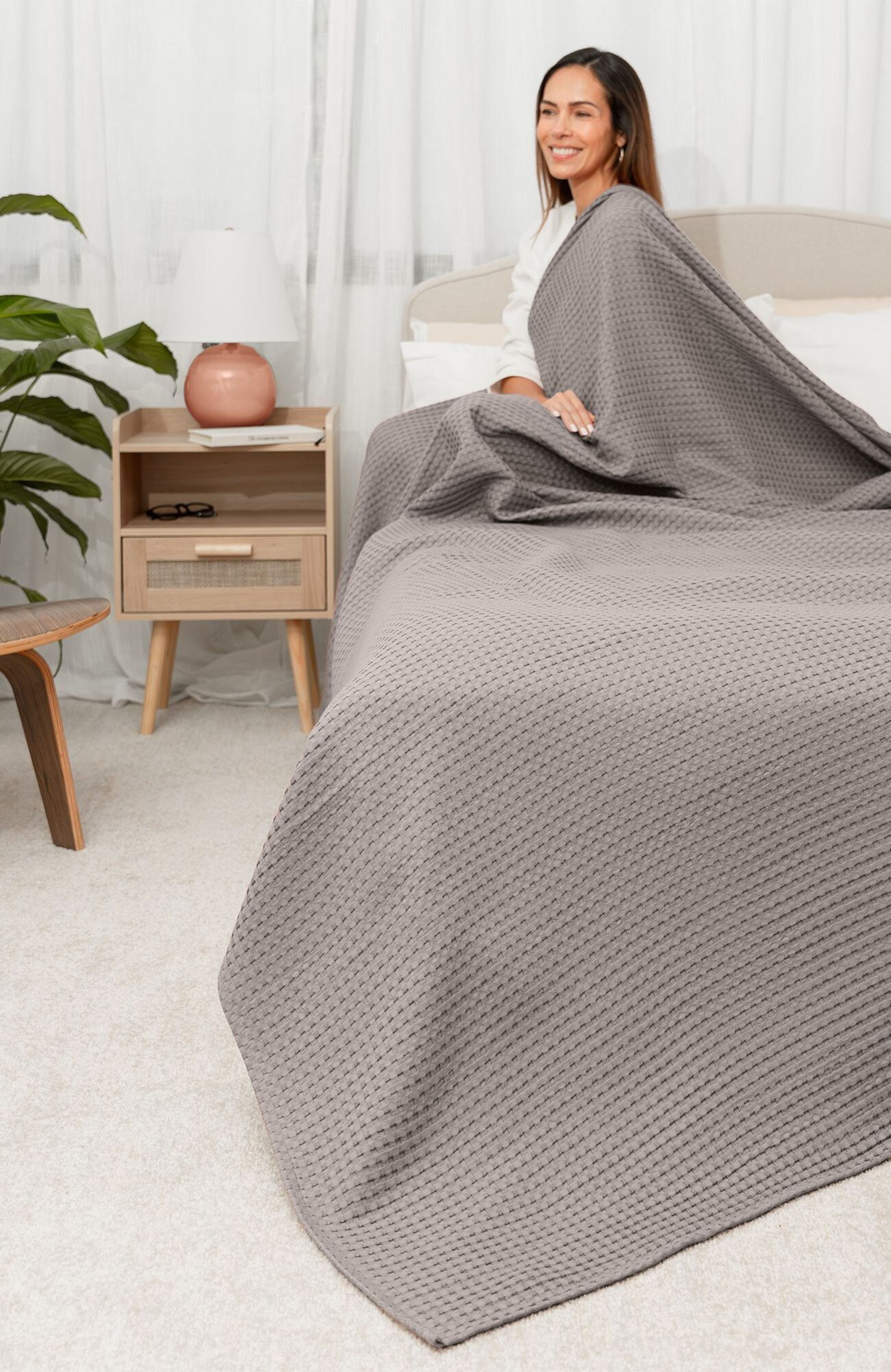 Comfy Cubs Adult Waffle Blanket | Nordstrom