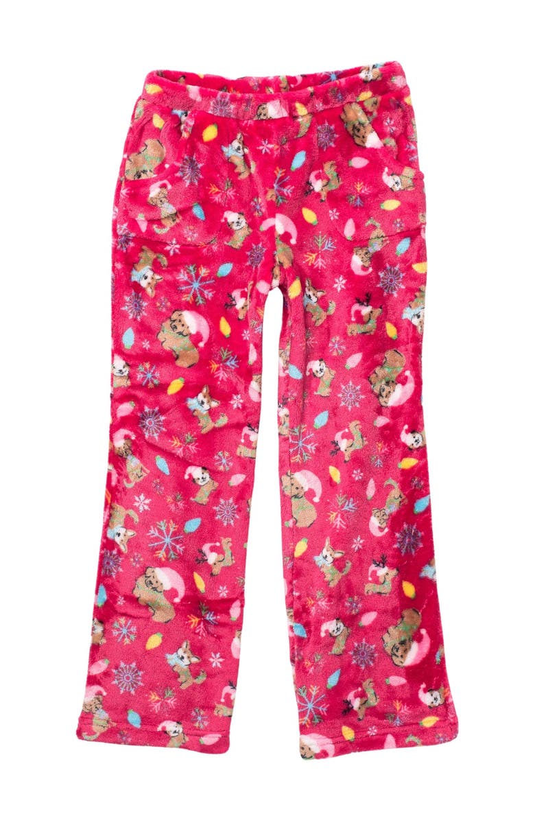 Candy Pink Christmas Dog Pajama Pants | Nordstromrack