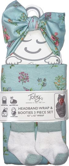 Toby Botanical Wrap 3-Piece Set | Nordstromrack