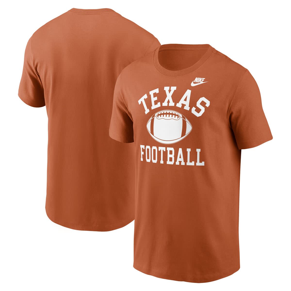 Nike Men's Nike Texas Orange Texas Longhorns Legacy Football Icon T ...