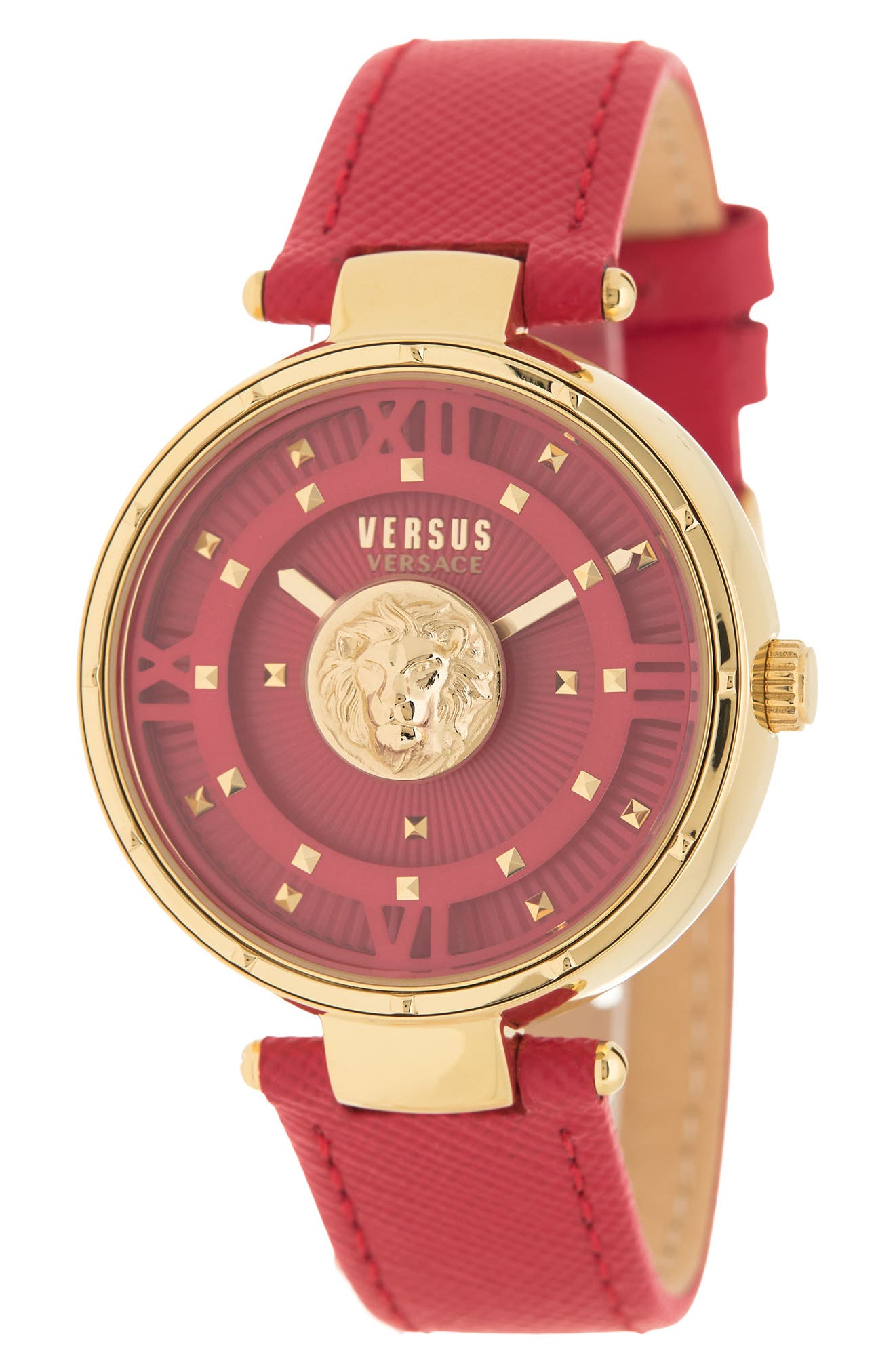 VERSUS Versace Versace Women's Leather Strap Watch, 38mm | Nordstromrack