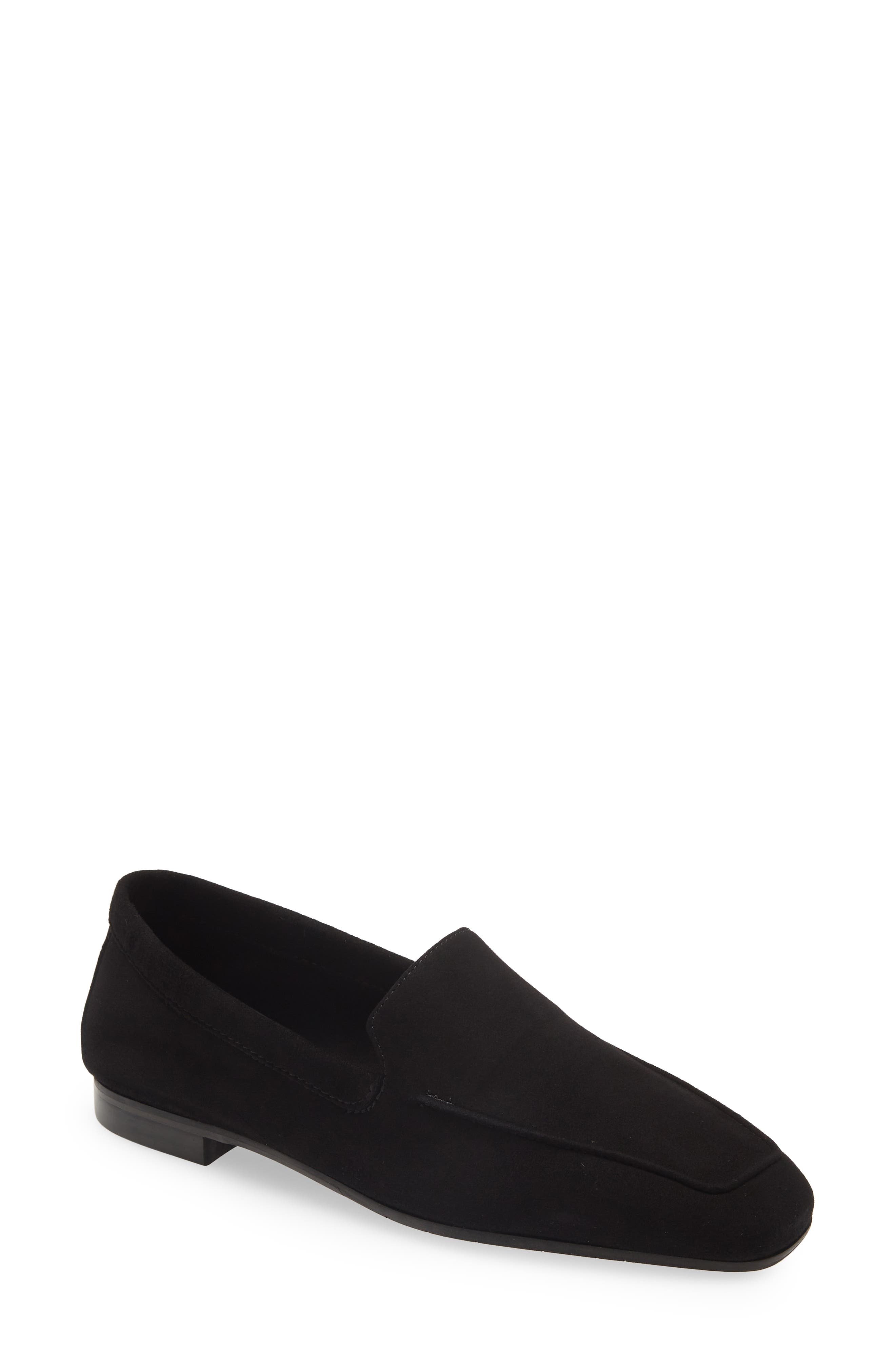 Aquatalia Raina Water Resistant Suede Loafer (Women) | Nordstromrack