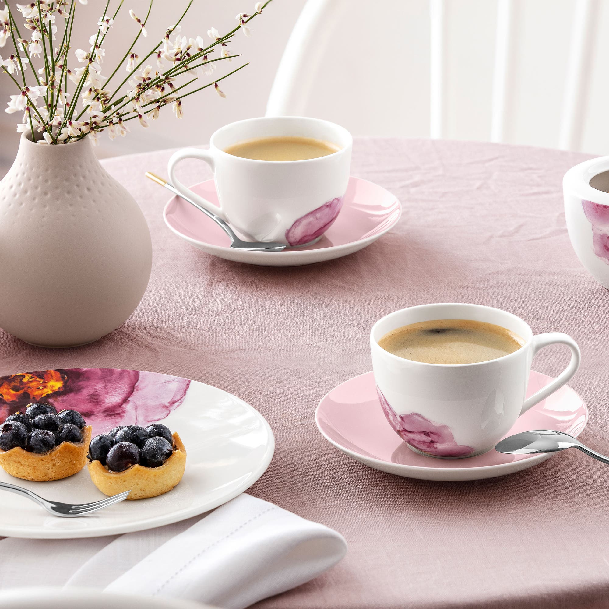 Villeroy & Boch Rose Garden Tea/Coffee Cup Saucer pink | Nordstrom