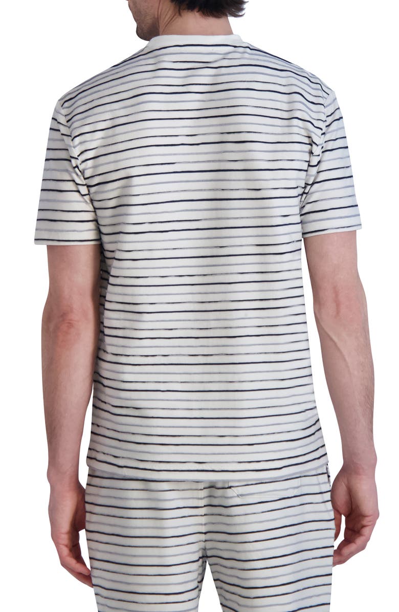 KARL LAGERFELD PARIS Stripe Texture T-Shirt | Nordstromrack