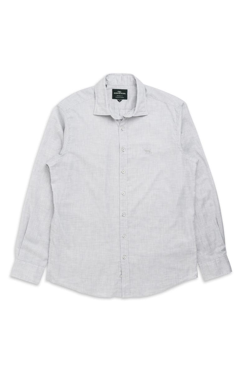 Rodd & Gunn Arbors Track Microcheck Button-Up Shirt | Nordstromrack