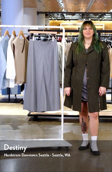 Halogen® Center Seam Midi Skirt | Nordstromrack