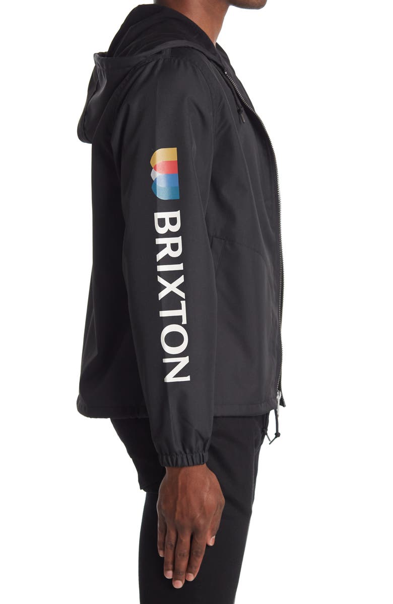 Brixton Clax Hooded Zip Front Jacket | Nordstromrack