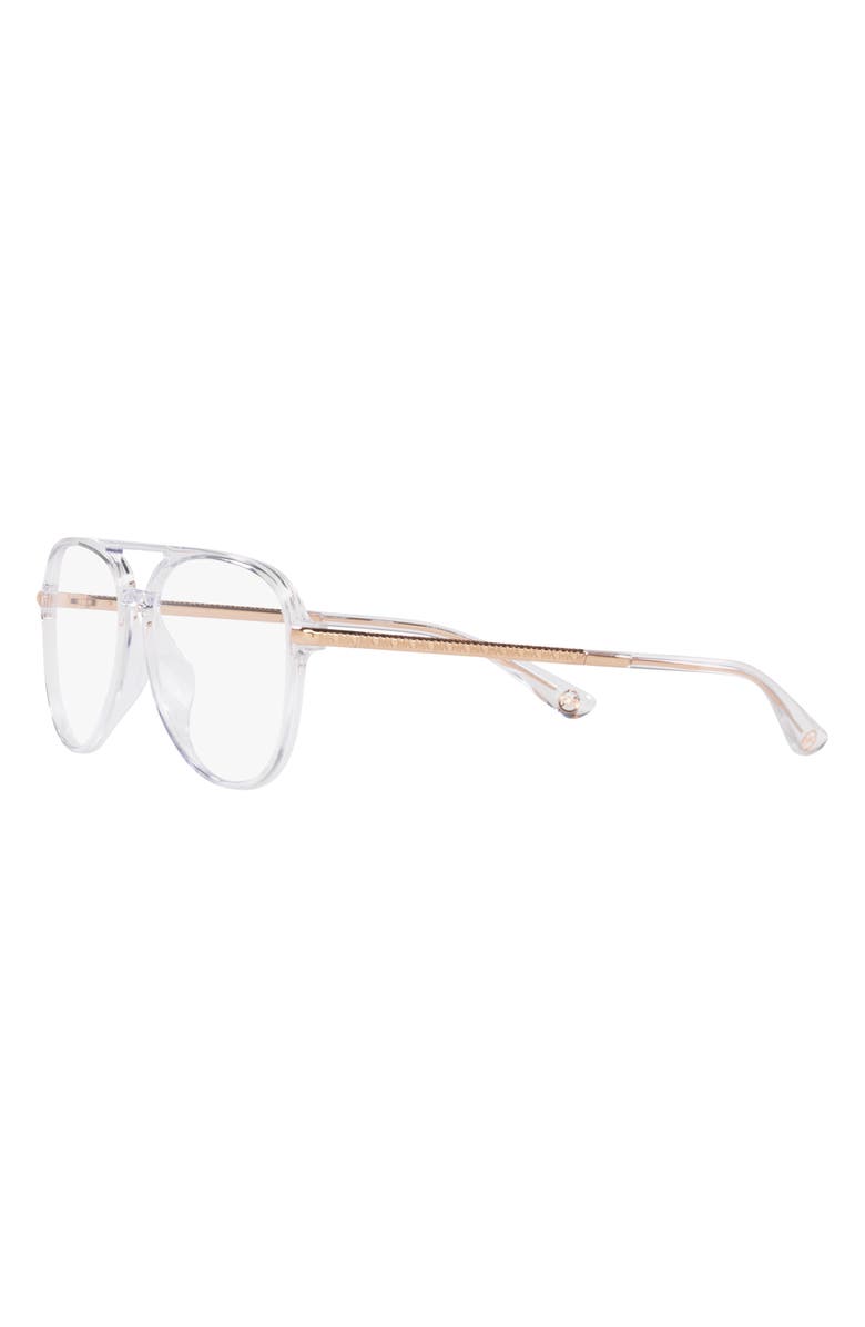 Michael Kors Ladue 56mm Pilot Optical Glasses | Nordstrom
