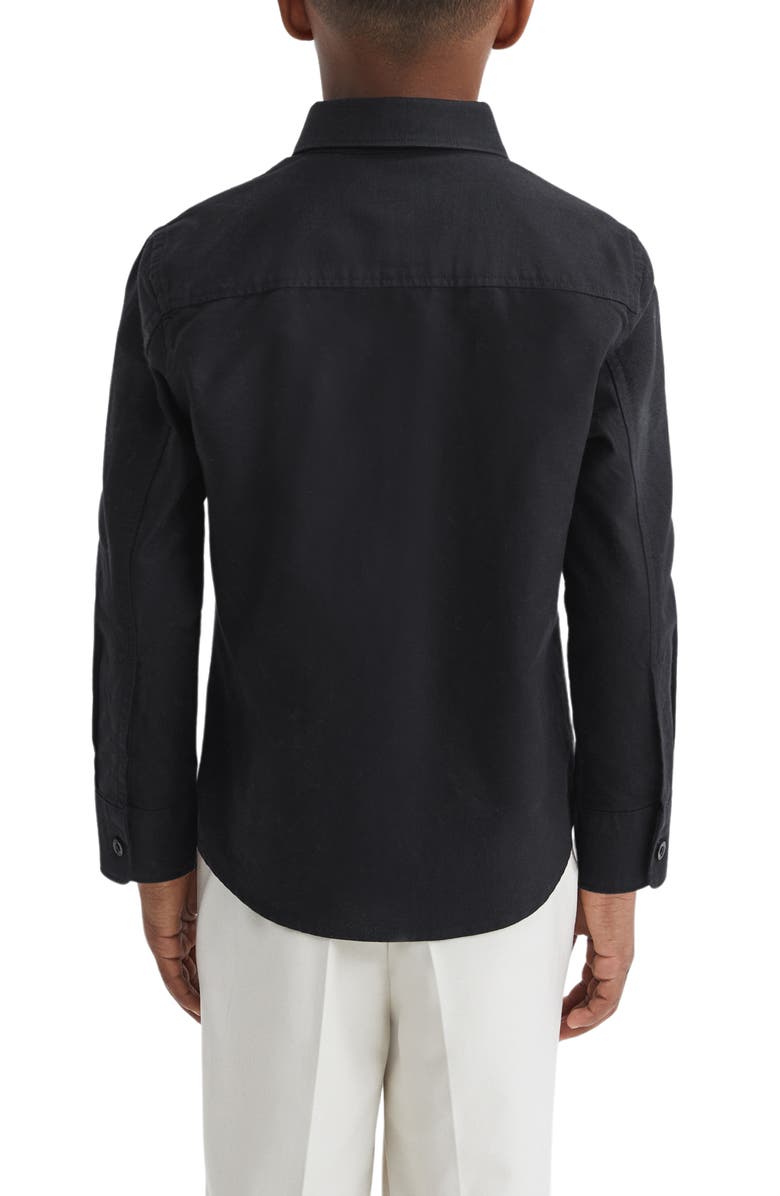 Reiss Kids' Greenwich Jr. Cotton Button-Down Shirt | Nordstromrack