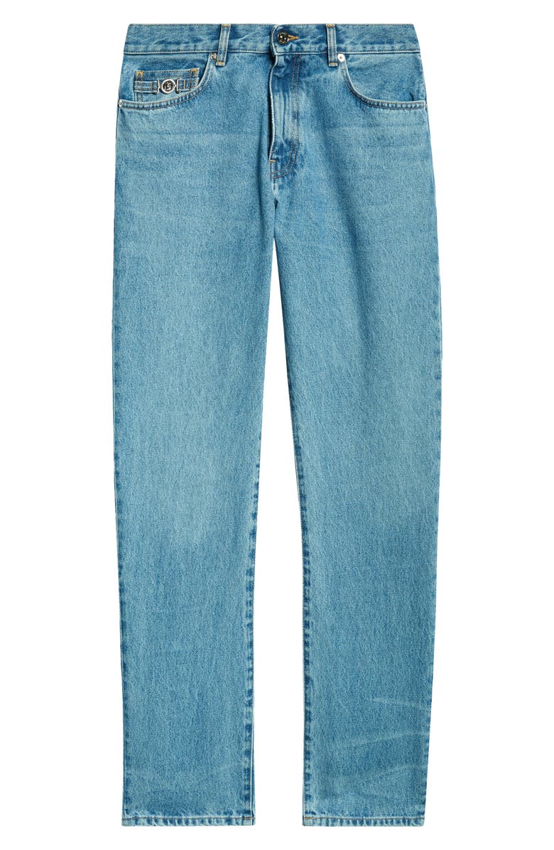 Versace Regular Fit Medusa Biggie Detail Jeans | Nordstromrack