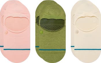 Stance 3-Pack Rock Solid No Show Socks | Nordstromrack