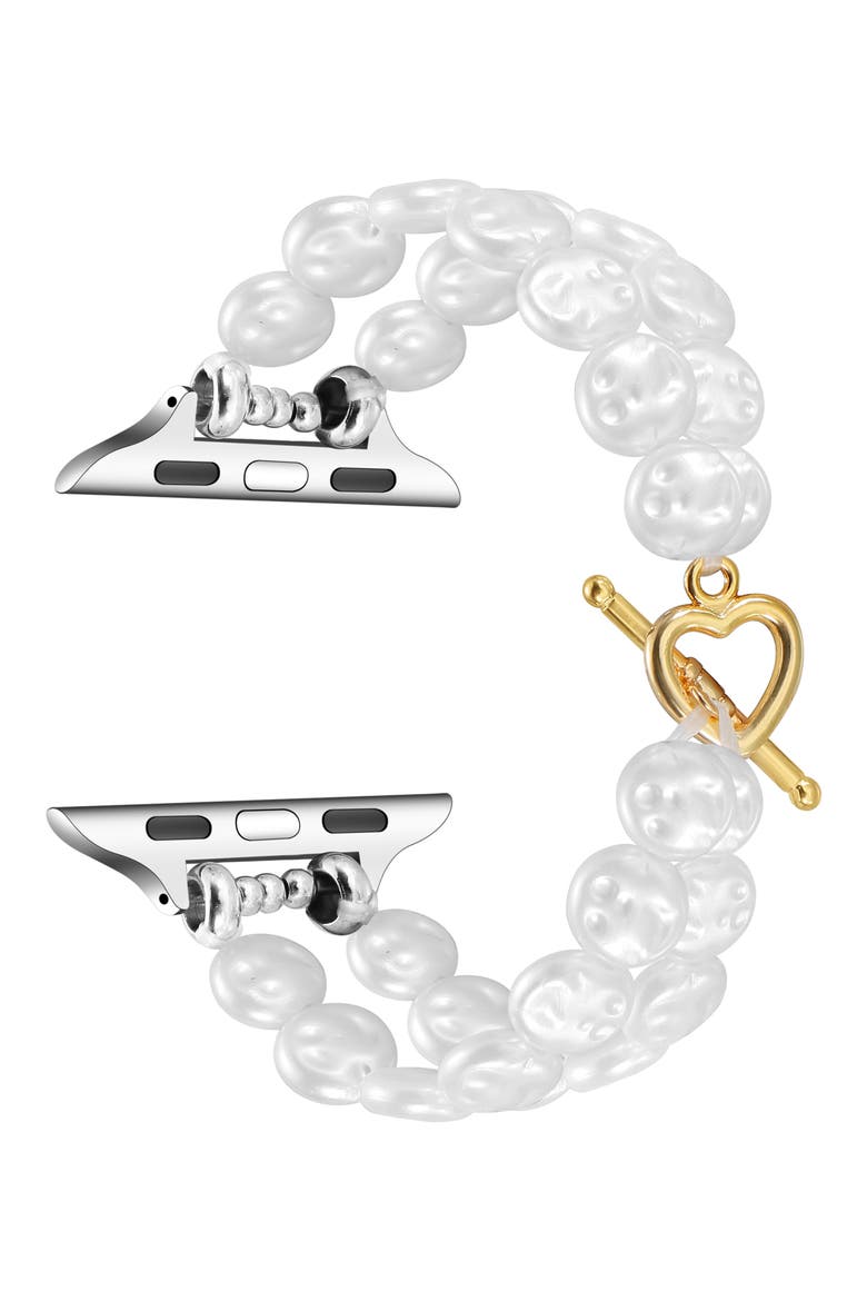 Eloise Imitation Pearl Apple Watch® Bracelet Watchband (Women ...