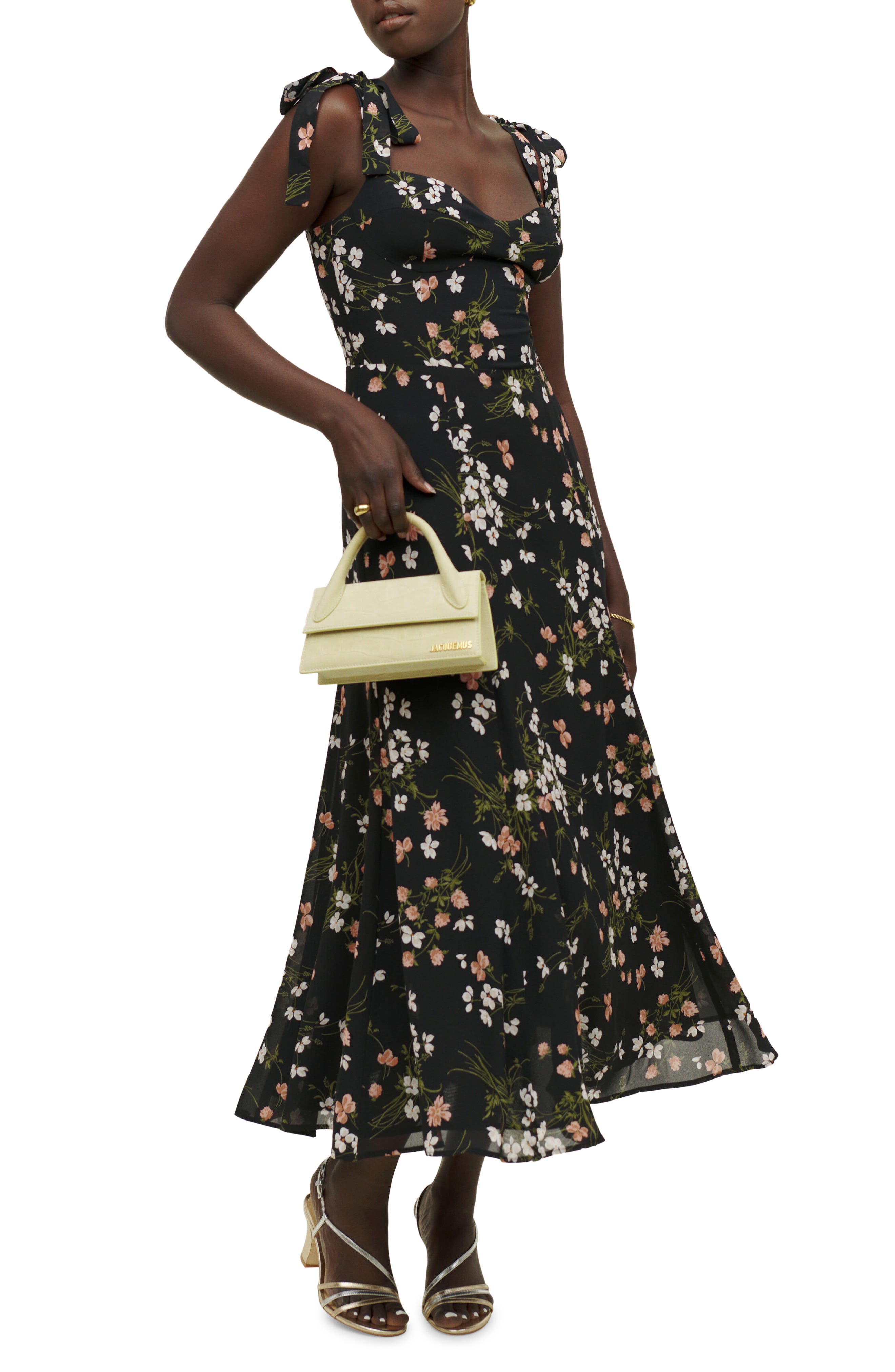 Reformation Nadira Tie Strap Dress (Women) | Nordstromrack