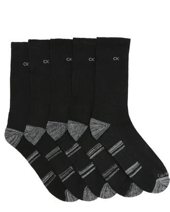 Calvin Klein Assorted 5-Pack Dual Cushion Crew Socks | Nordstromrack