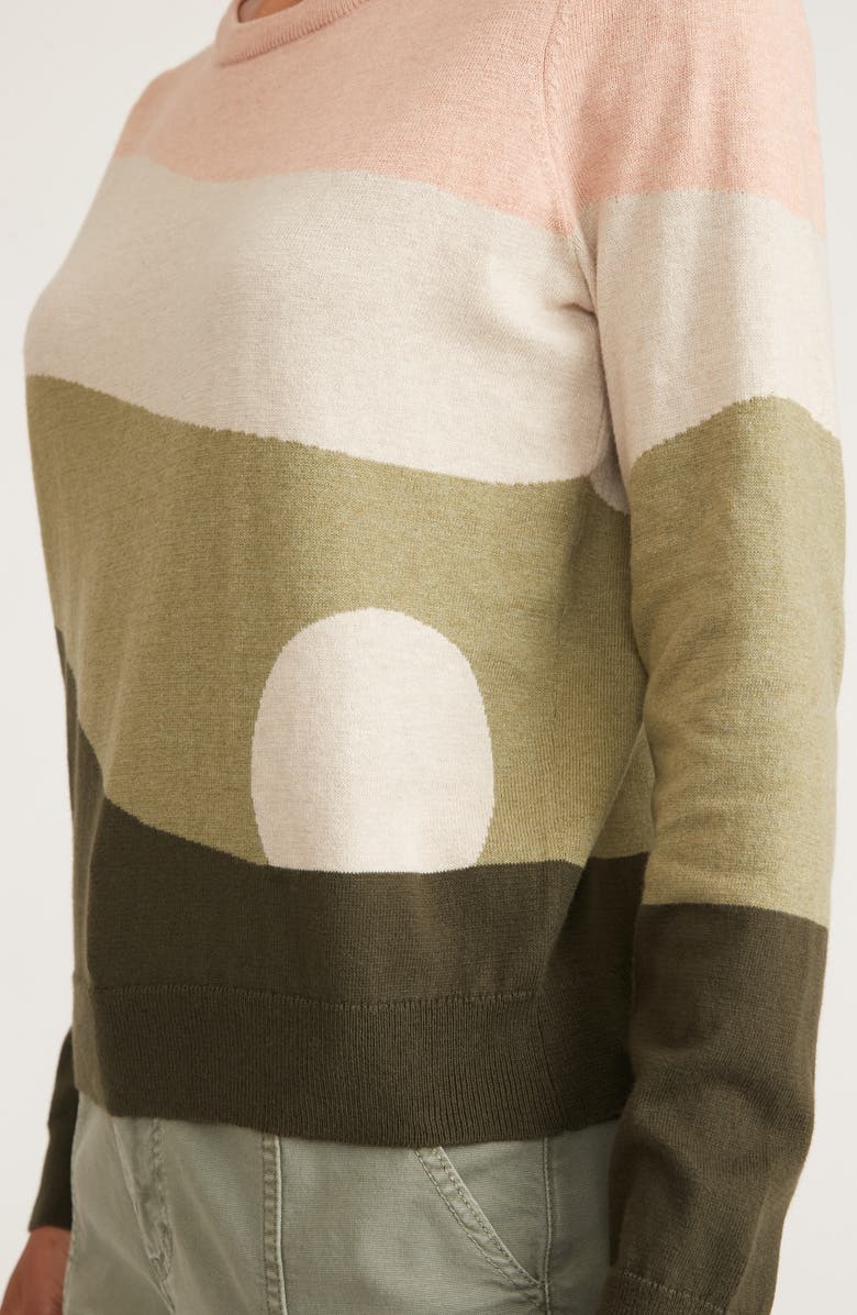 Marine Layer Sunset Stripe Cotton Sweater | Nordstromrack