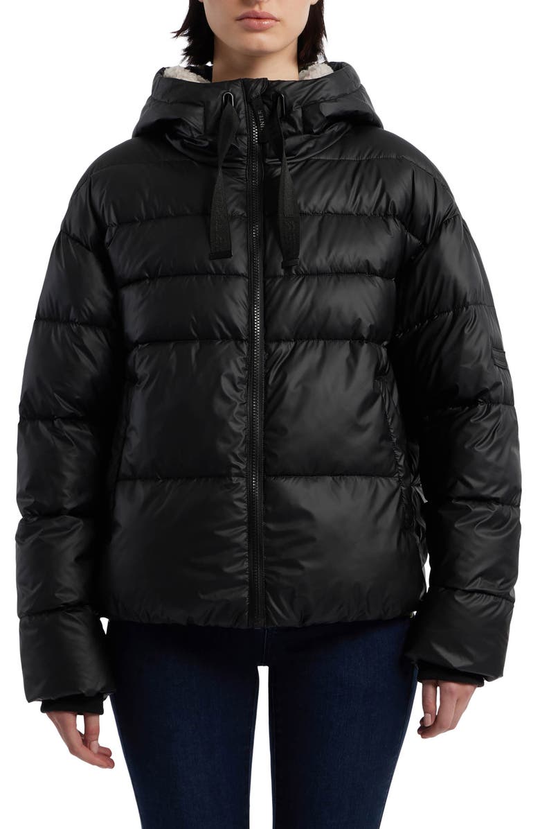 Hunter Faux Fur Lined Marshmallow Puffer Jacket | Nordstromrack