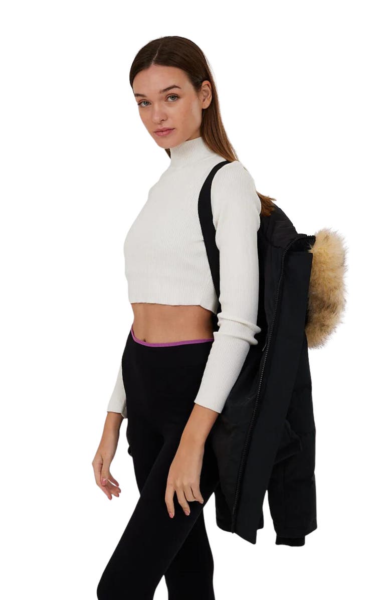 Bench. Hooded Puffer Jacket with Faux Fur Trim | Nordstromrack