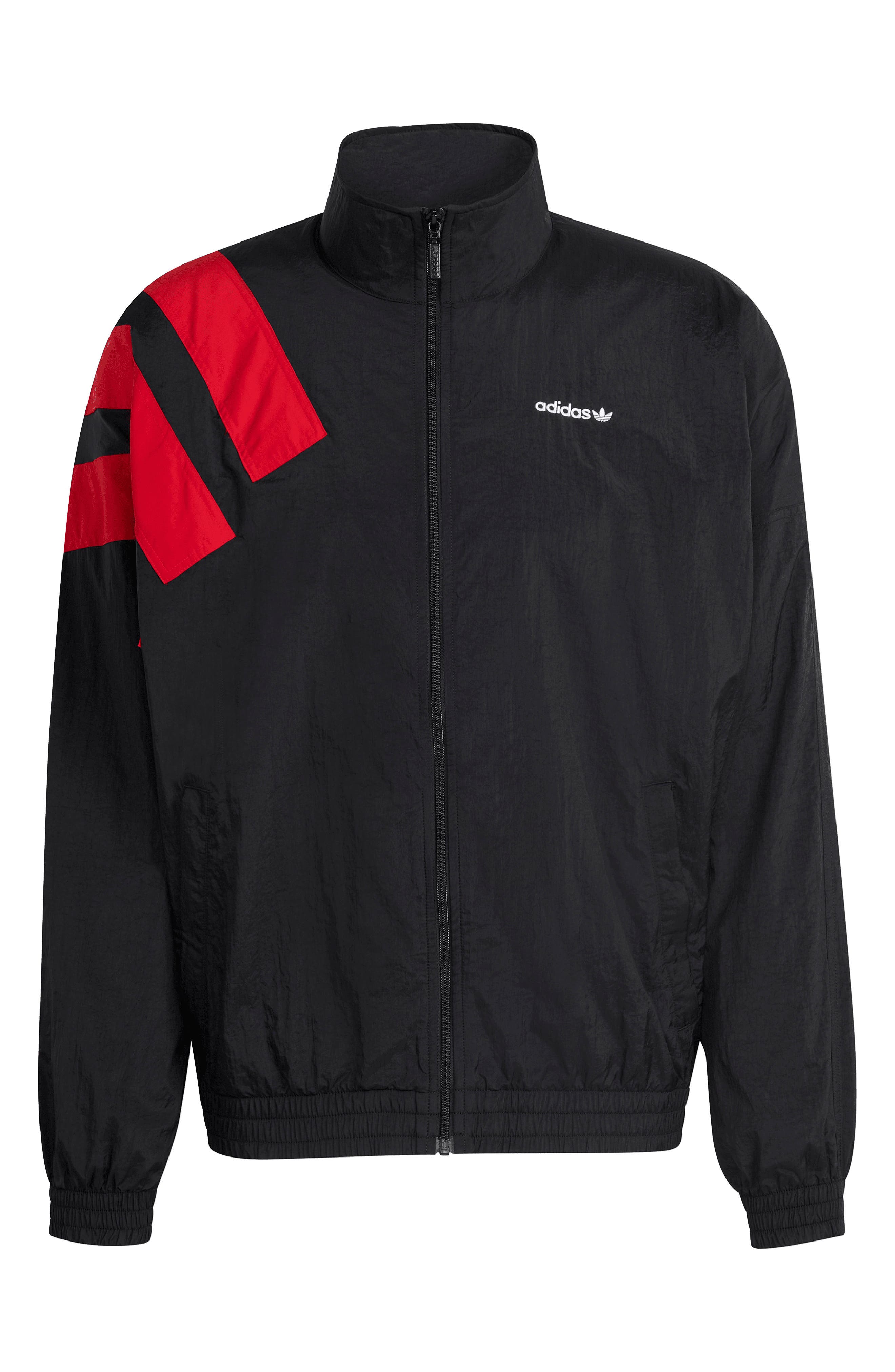 adidas Arch Oversize Nylon Track Jacket | Nordstrom