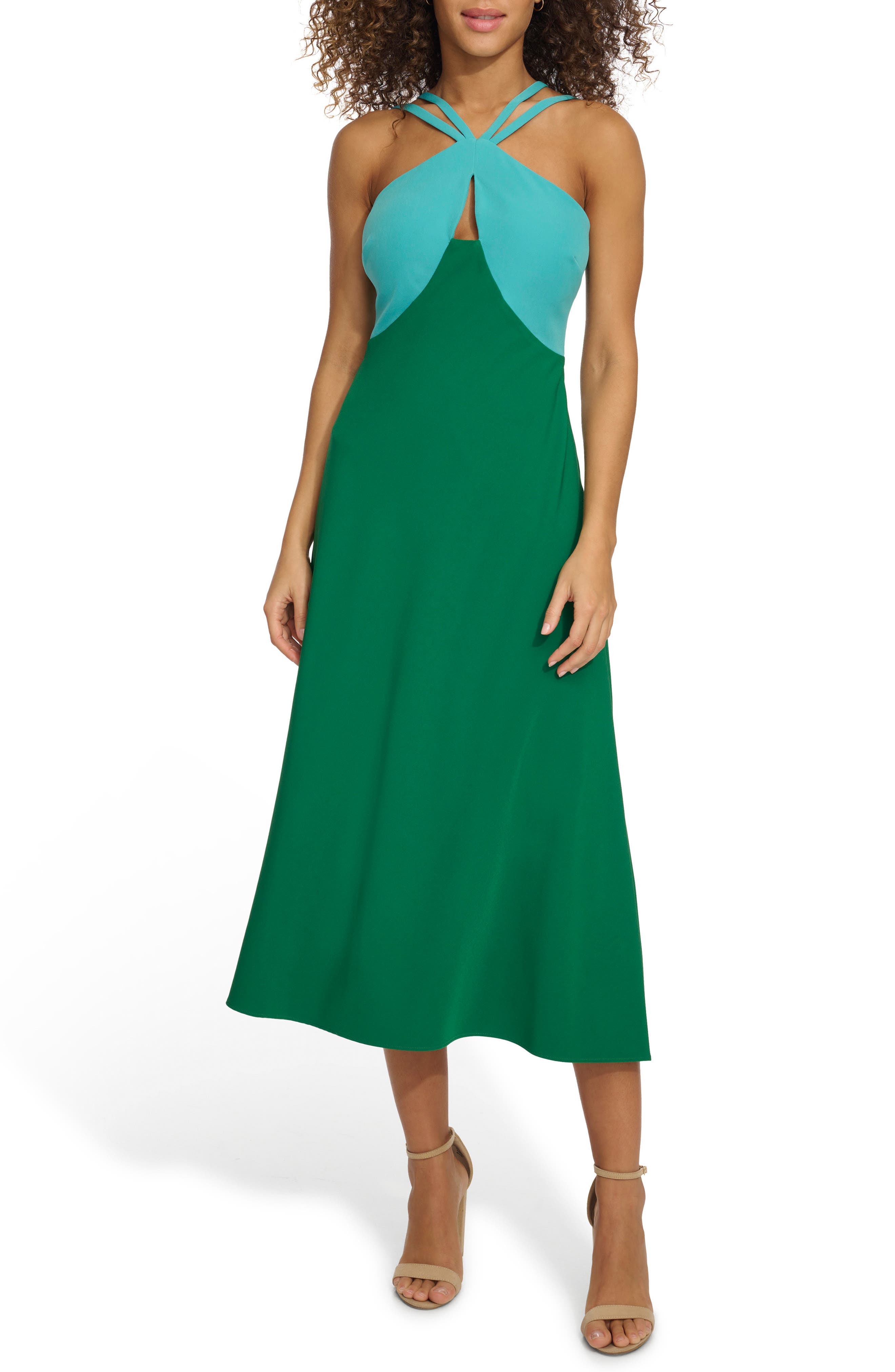 Siena Colorblock A-Line Dress | Nordstromrack