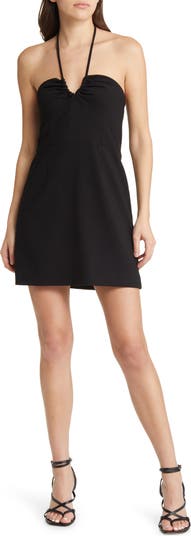 French Connection Ruth Halter Neck Minidress | Nordstrom