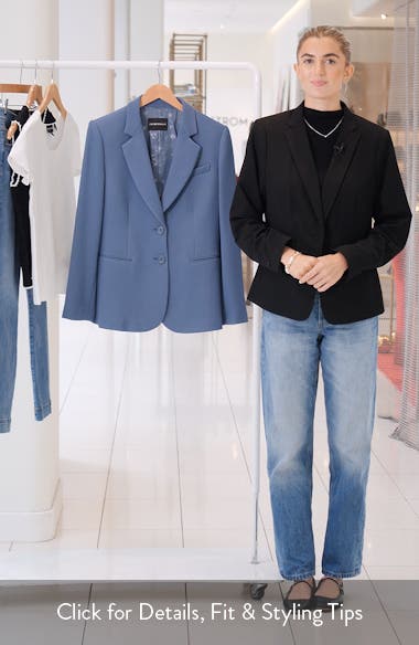 Emporio Armani Two-Button Blazer | Nordstrom