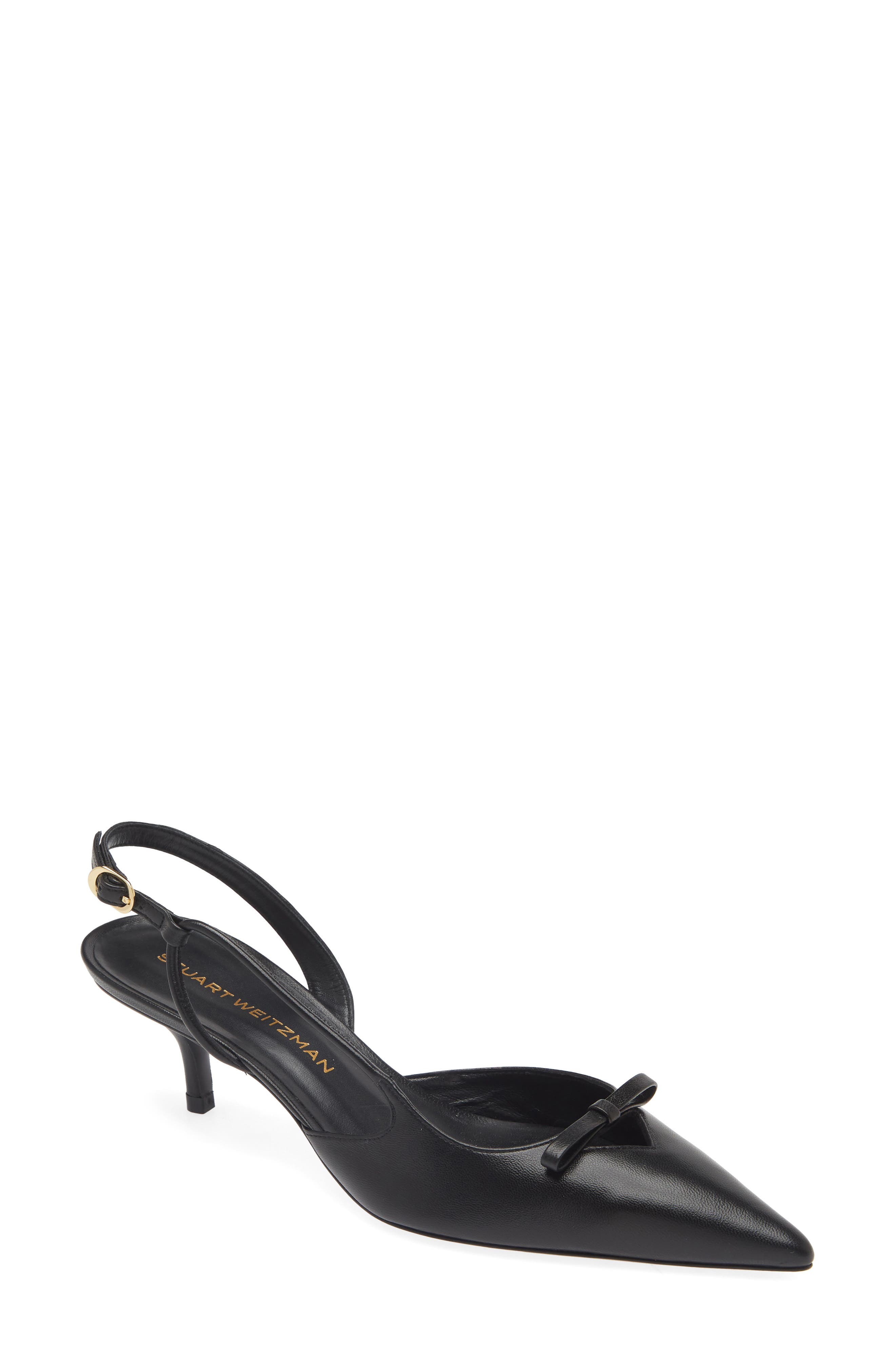 Stuart Weitzman Tully Pointed Toe Slingback Pump (Women) | Nordstromrack