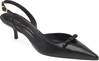 Stuart Weitzman Tully Pointed Toe Slingback Pump (Women) | Nordstromrack