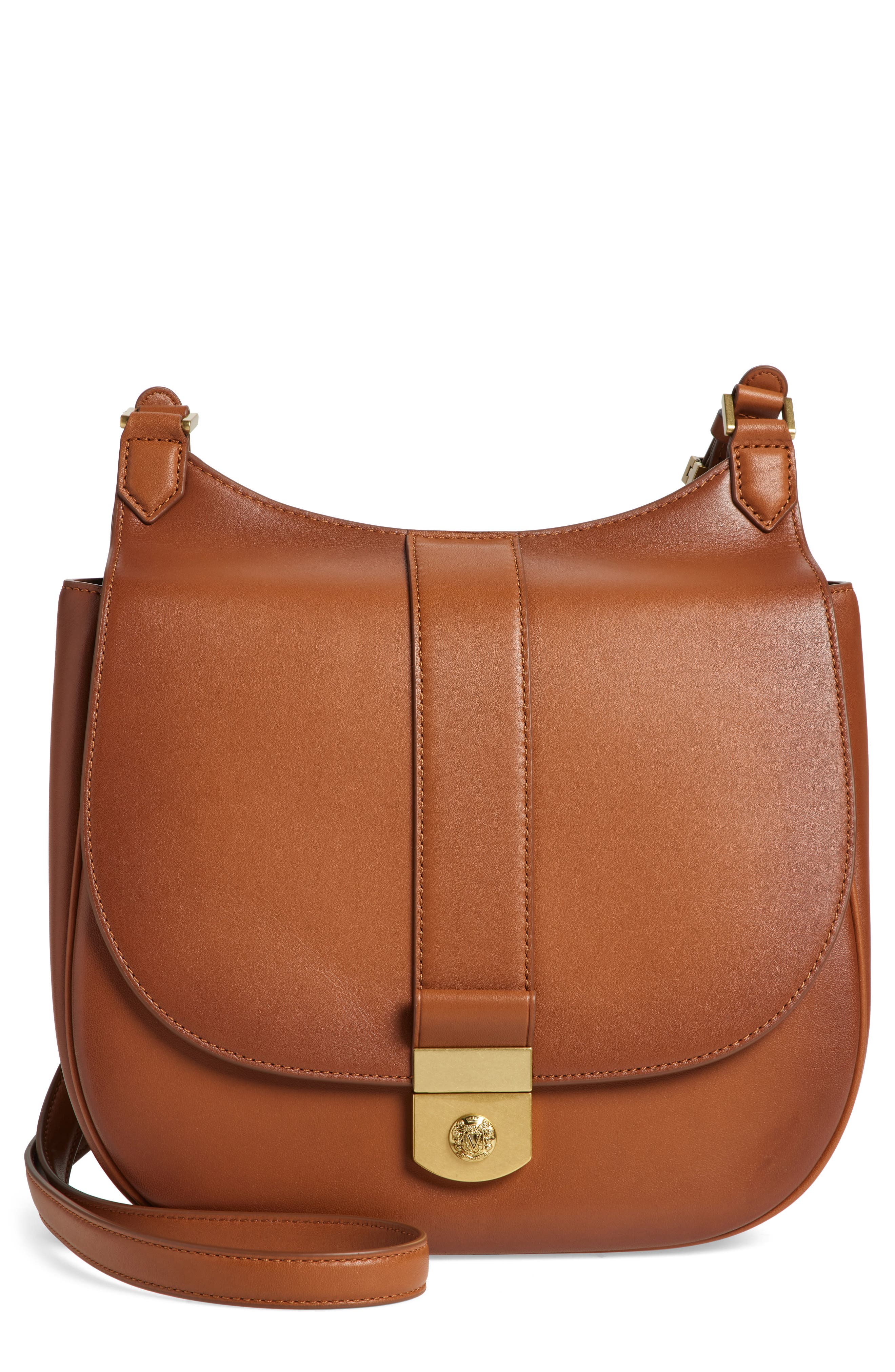 Veronica Beard Stash Leather Crossbody Bag | Nordstrom