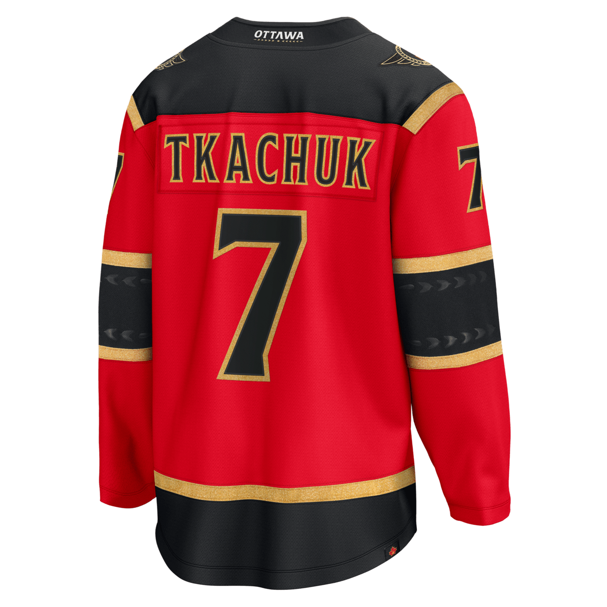 FANATICS Men's Fanatics Brady Tkachuk Red Ottawa Senators Alternate ...