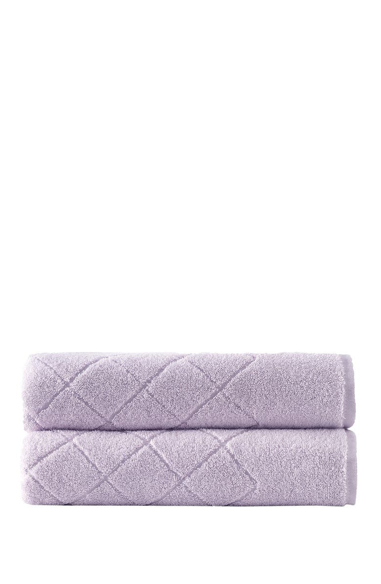 ENCHANTE HOME Gracious Turkish Cotton Bath Sheet - Lilac - Set of 2 ...