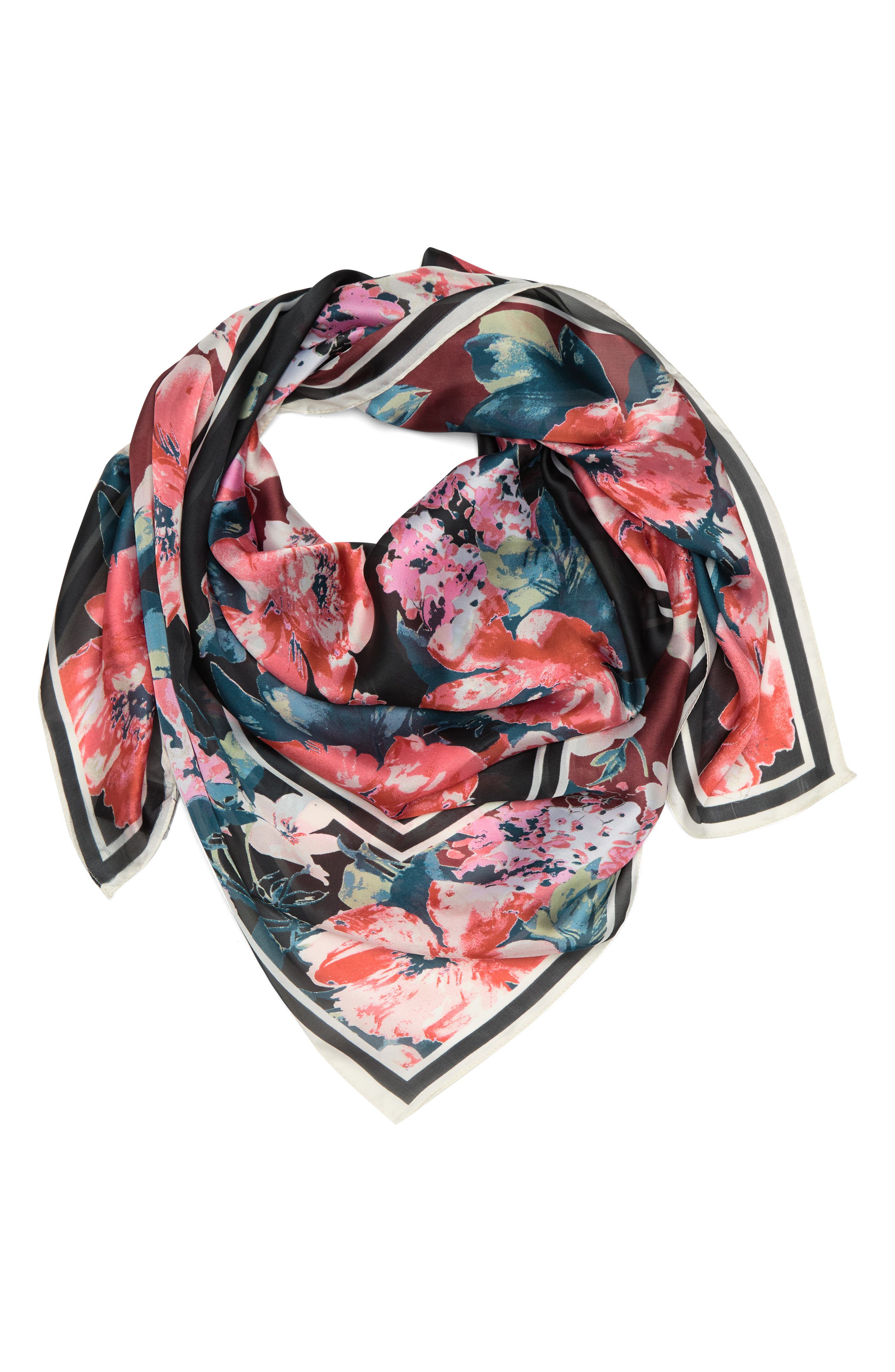 Vince Camuto Rose Garden Square Scarf | Nordstromrack