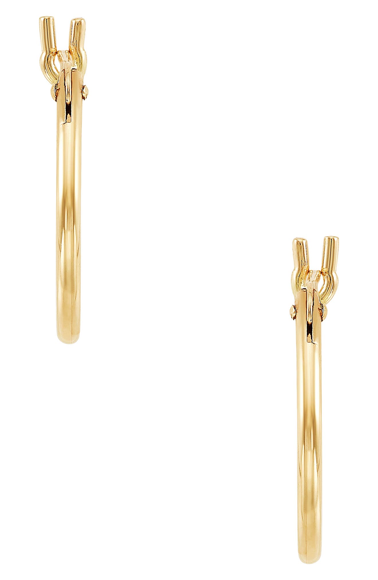 Frankie & Zoe Slim Hoop Earrings | Nordstromrack
